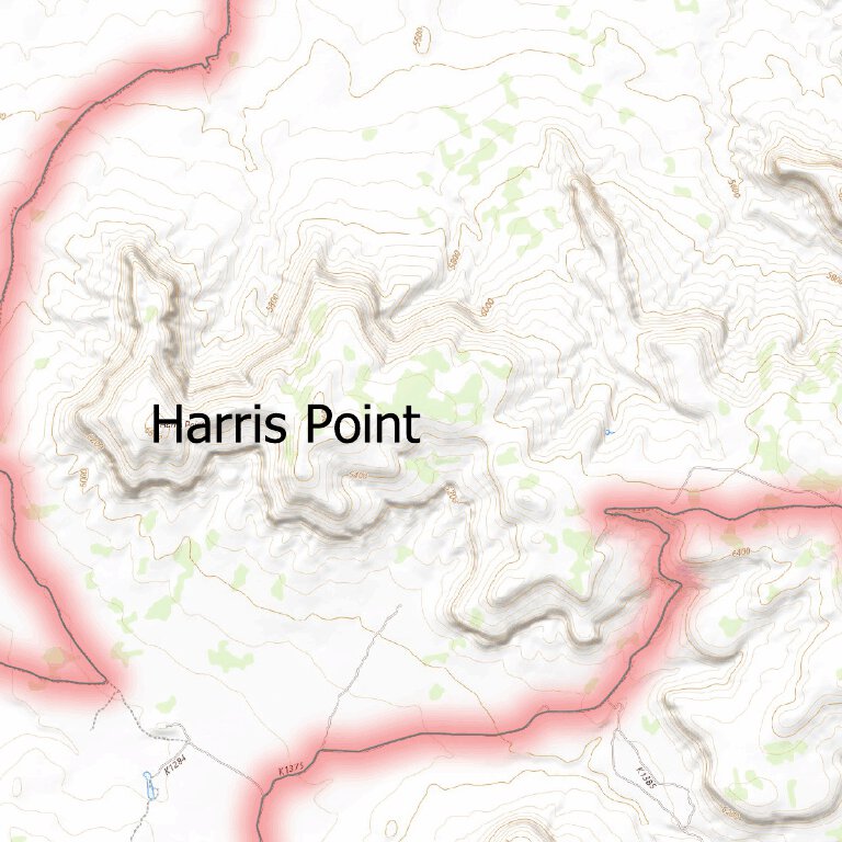 Barracks Maildrop - Kane CO UT Map by Trusted Trail Maps Inc. | Avenza Maps