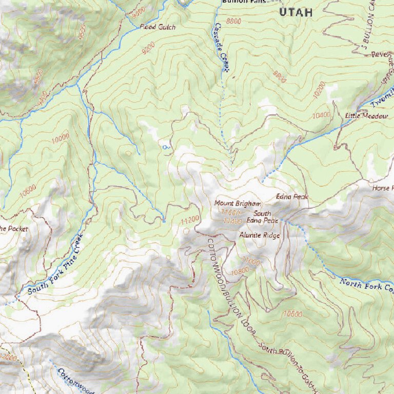 Big John Flat Loop - Marysvale - Paiute Trail UT Map by Trusted Trail ...
