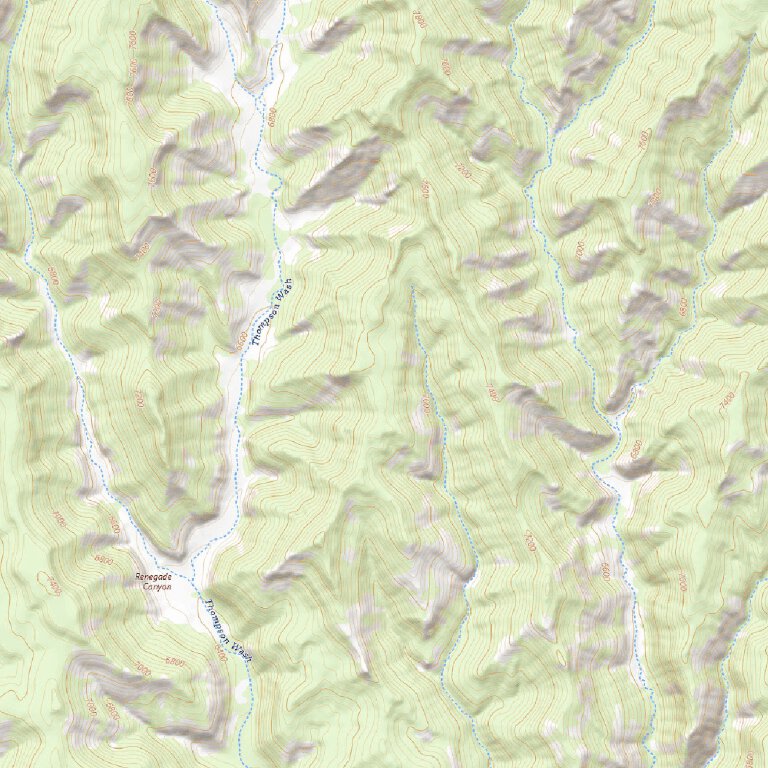 Book Cliffs Sego Canyon - Emery CO UT Map by Trusted Trail Maps Inc ...