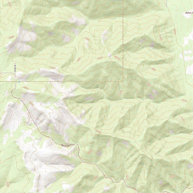 Coffee Peak - Aurora - Sevier CO UT Map by Trusted Trail Maps Inc ...