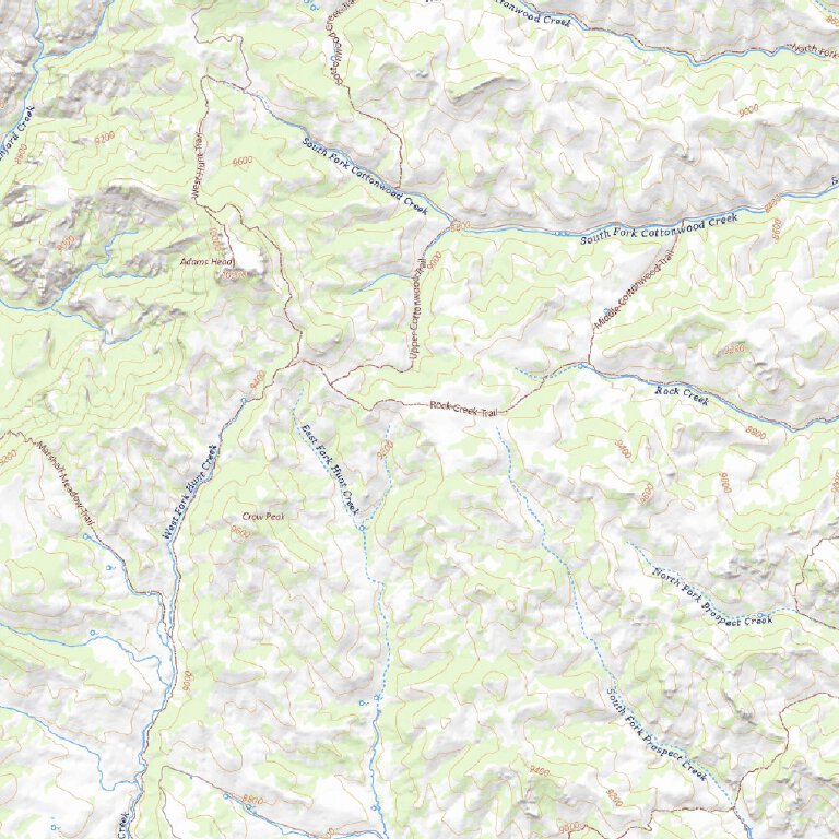 Fremont Trail - Garfield CO UT Map by Trusted Trail Maps Inc. | Avenza Maps