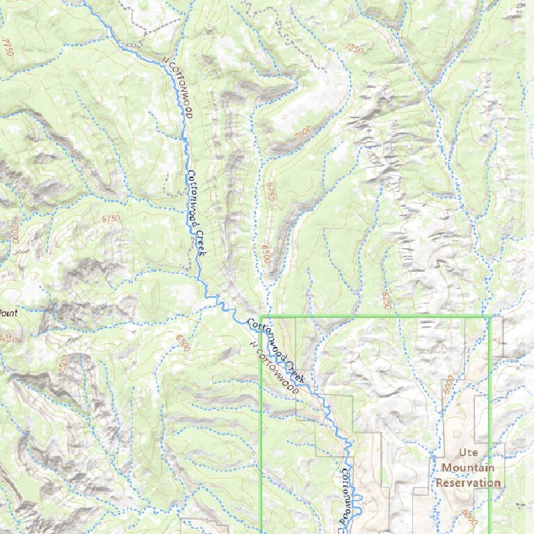 Hite Marina Lake Powell to Blanding - San Juan CO UT Map by Trusted ...