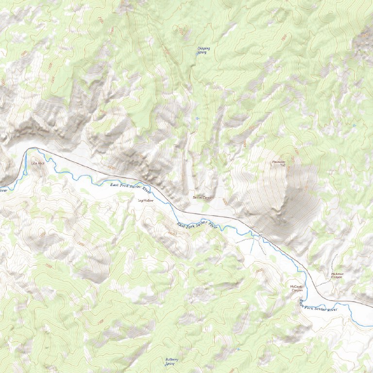 Junction Loop - Paiute Trail UT Map by Trusted Trail Maps Inc. | Avenza ...