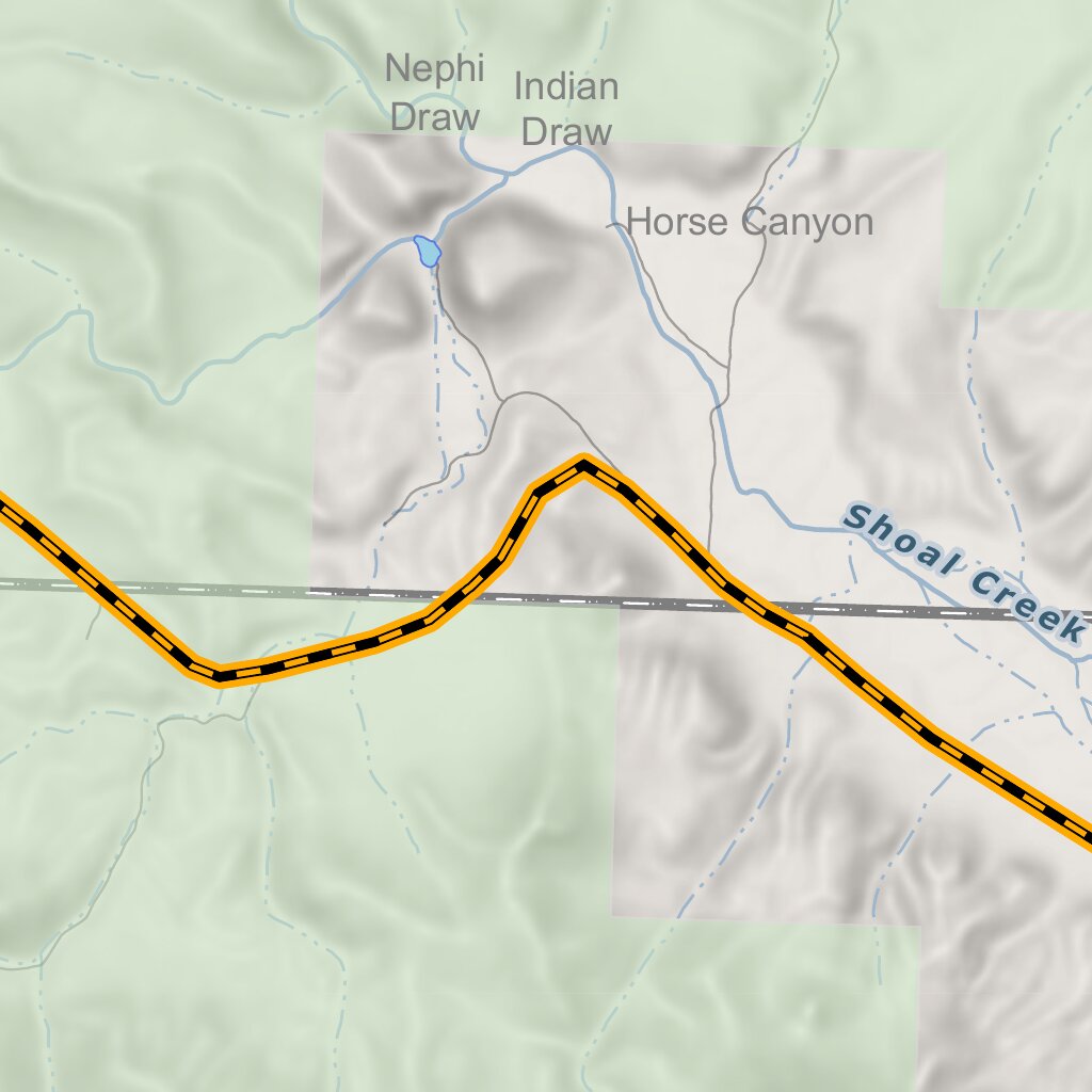 North Hills Trail OHV - Enterprise-Beryl-Modena Utah Map by Trusted ...