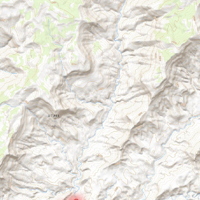 Tusher Rim - Green River - Emery CO UT Map by Trusted Trail Maps Inc ...