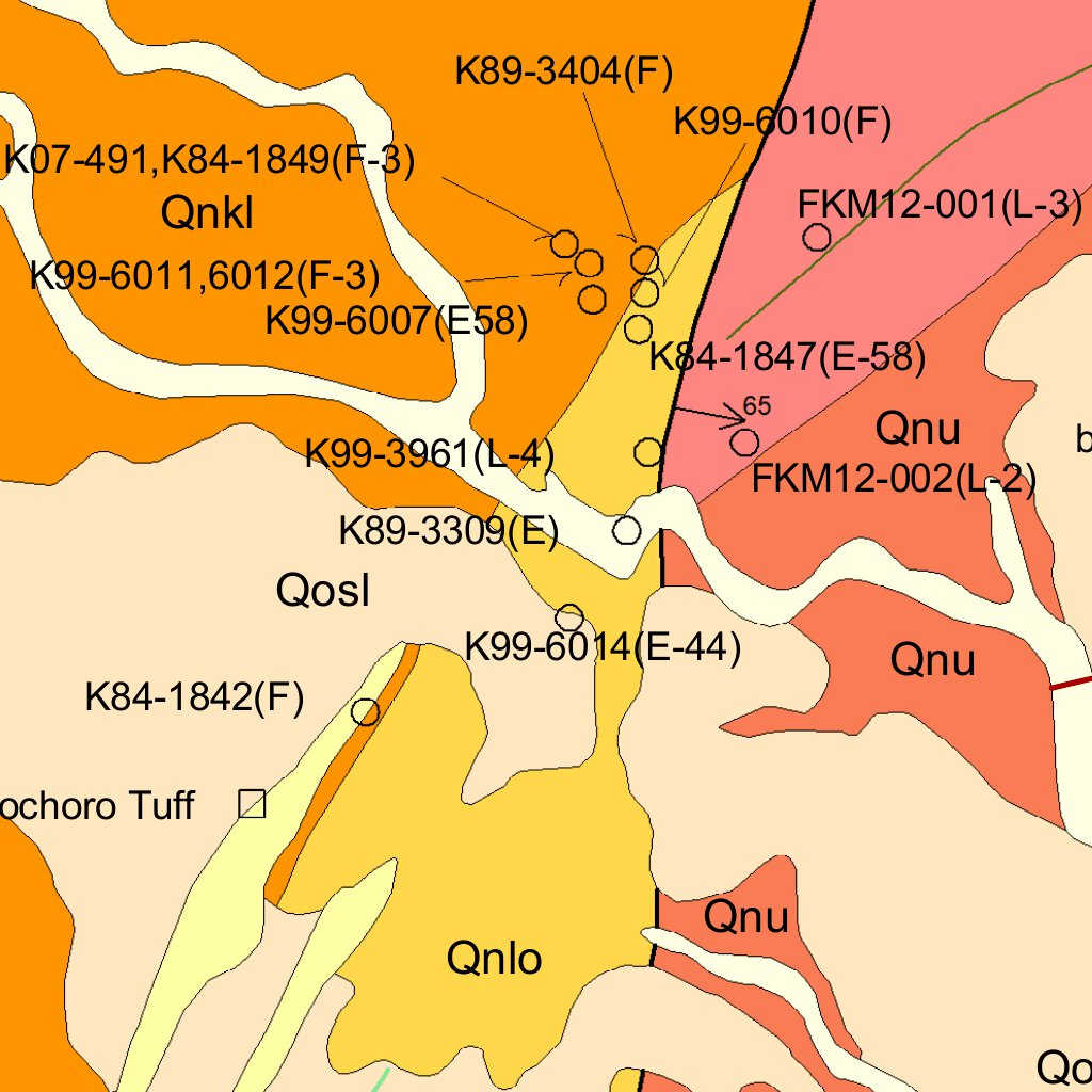 Nariokotome Geologic Map West Lake Turkana by Turkana Basin Institute ...