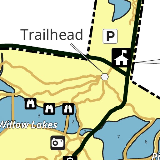 Santa Ana National Wildlife Refuge Map by U.S Fish and Wildlife Service ...