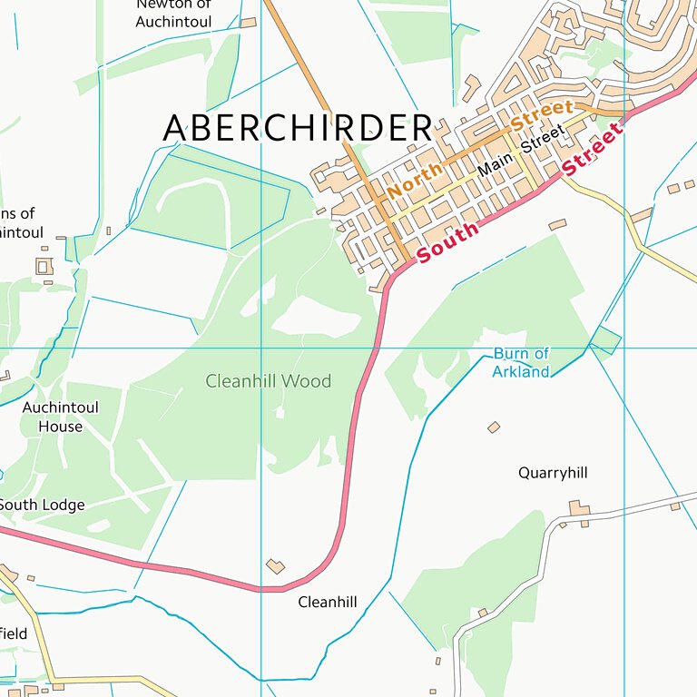 Aberdeenshire (NJ65) Map by UK Topographic Maps | Avenza Maps
