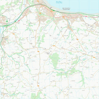 Conwy - Conwy (SH87) Map by UK Topographic Maps | Avenza Maps
