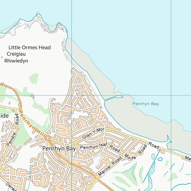 Conwy - Conwy (SH88) Map by UK Topographic Maps | Avenza Maps