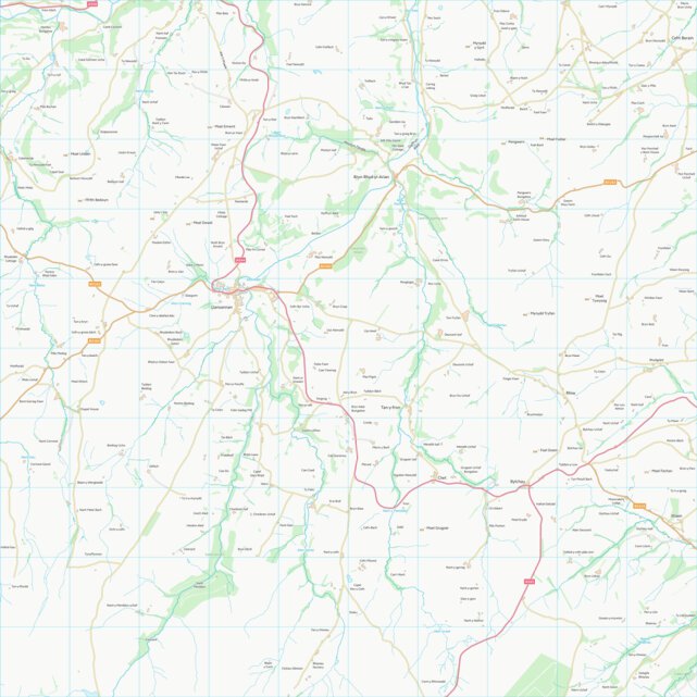 Conwy - Conwy (SH96) Map by UK Topographic Maps | Avenza Maps