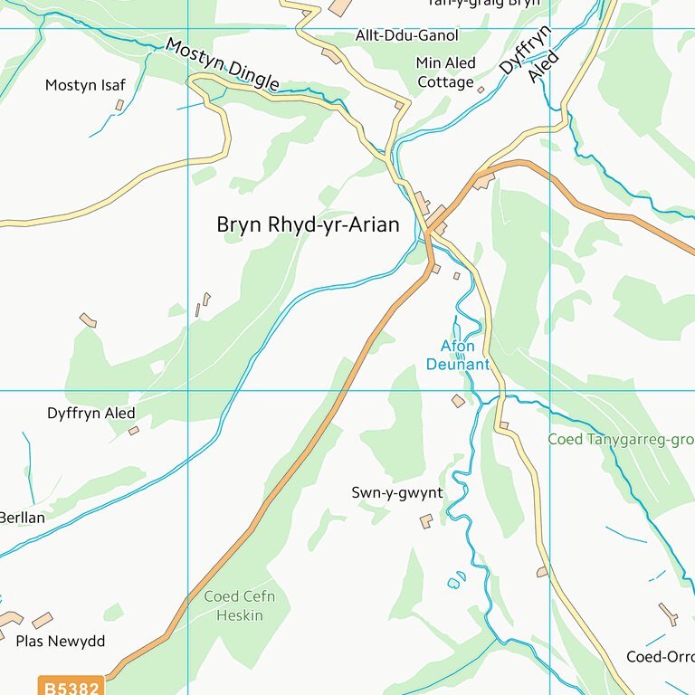 Conwy - Conwy (SH96) Map by UK Topographic Maps | Avenza Maps
