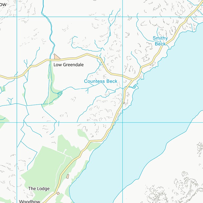 Copeland District (B) (NY10) Map by UK Topographic Maps | Avenza Maps