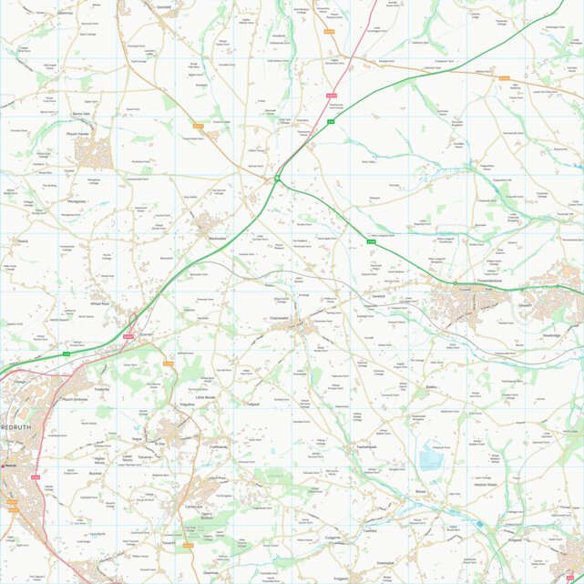 Cornwall (SW74) Map by UK Topographic Maps | Avenza Maps