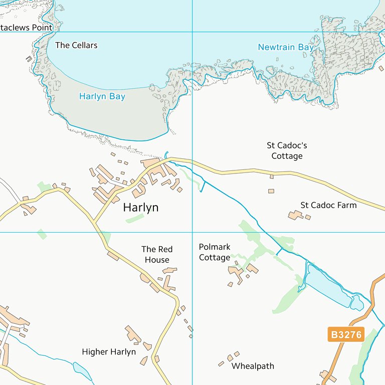 Cornwall (SW87) Map by UK Topographic Maps | Avenza Maps