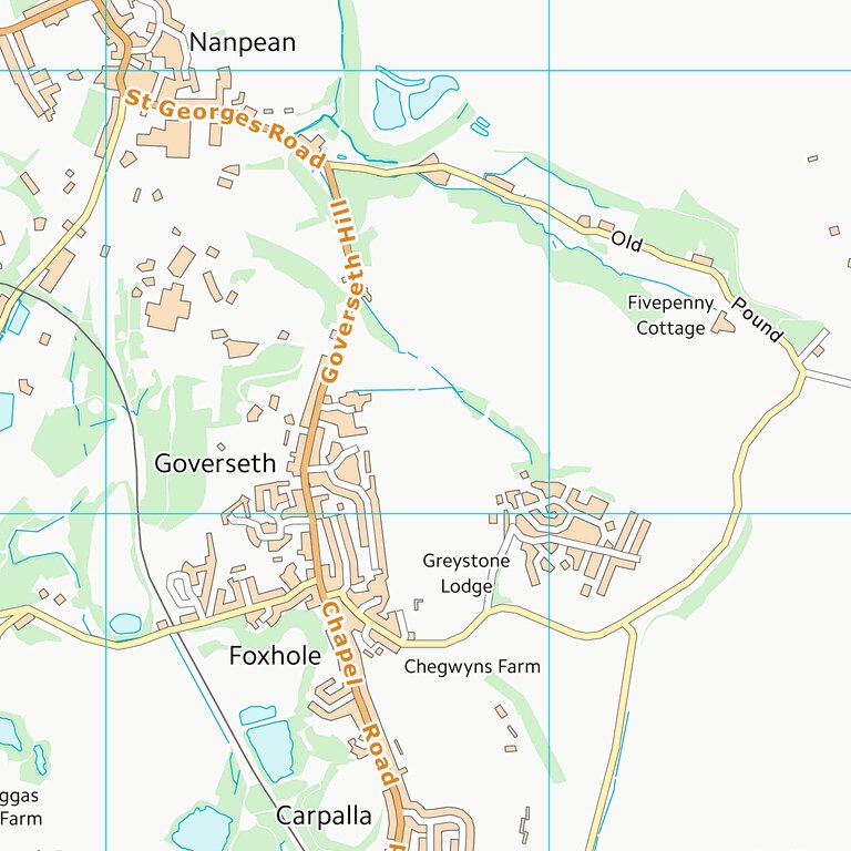 Cornwall (SW95) Map by UK Topographic Maps | Avenza Maps