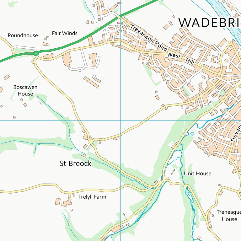 Cornwall (SW97) Map by UK Topographic Maps | Avenza Maps