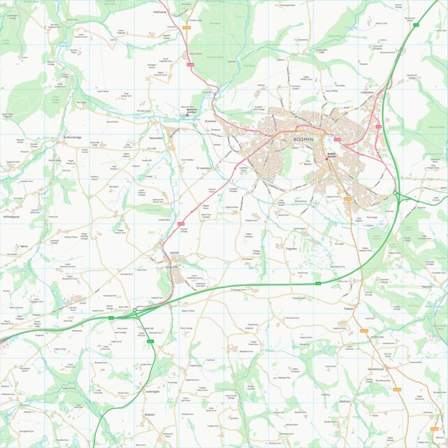 Cornwall (SX06) Map by UK Topographic Maps | Avenza Maps