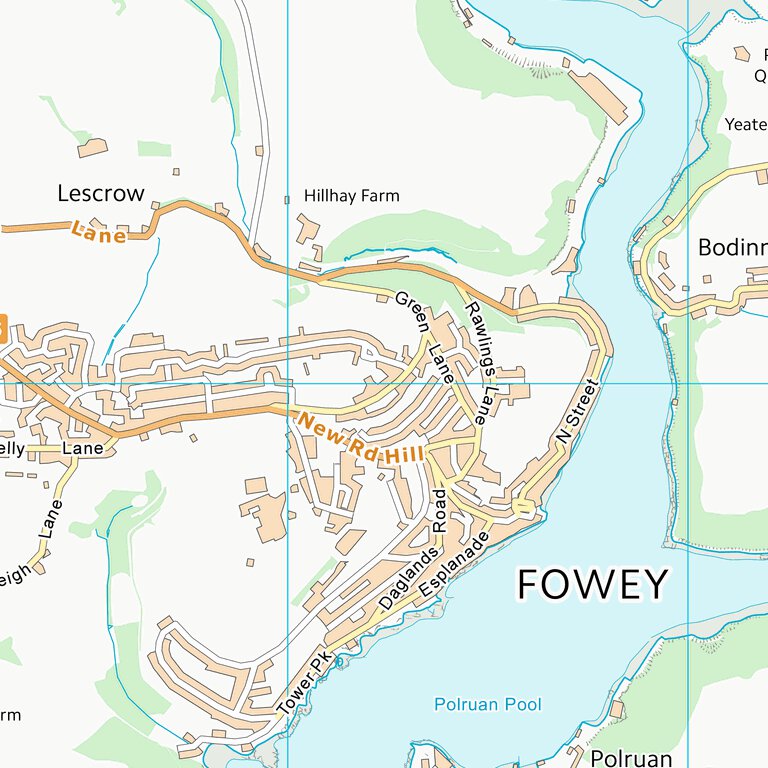 Cornwall (SX15) Map by UK Topographic Maps | Avenza Maps