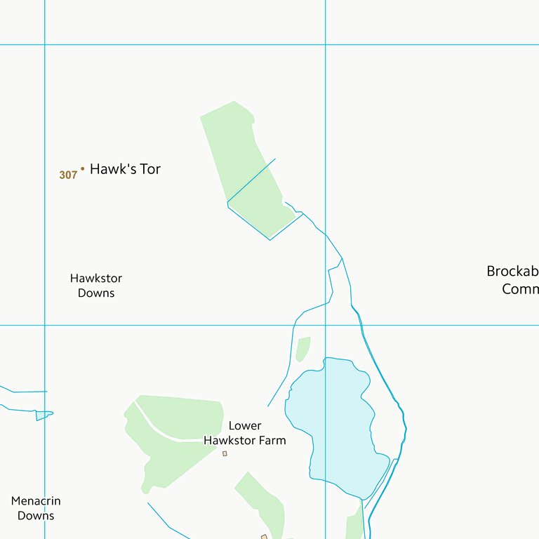 Cornwall (SX17) Map by UK Topographic Maps | Avenza Maps
