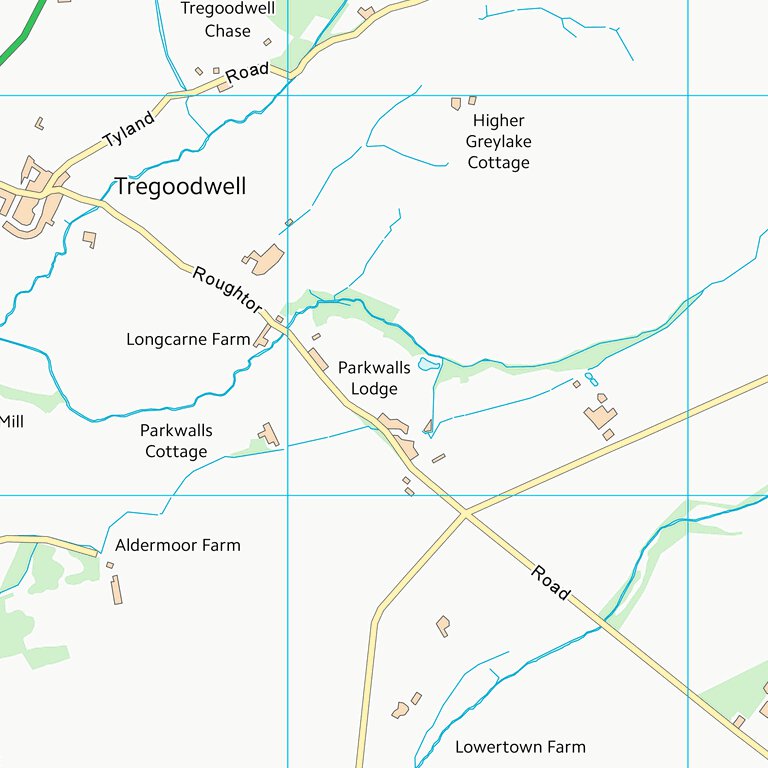 Cornwall (SX18) Map by UK Topographic Maps | Avenza Maps