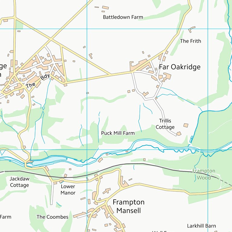 Cotswold District (SO90) Map by UK Topographic Maps | Avenza Maps