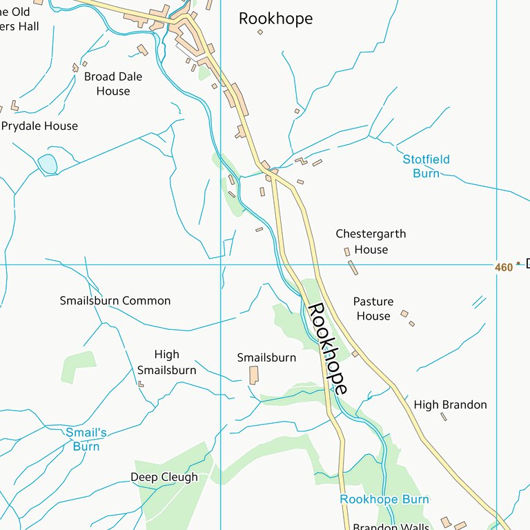 County Durham (NY94) Map by UK Topographic Maps | Avenza Maps
