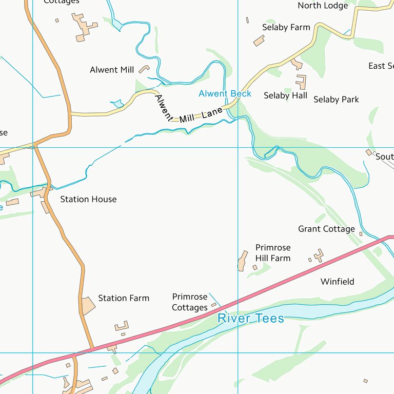 County Durham (NZ11) Map by UK Topographic Maps | Avenza Maps