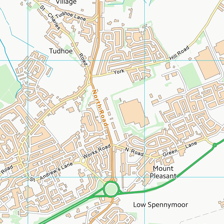 County Durham (NZ23) Map by UK Topographic Maps | Avenza Maps