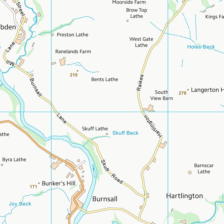 Craven District (SE06) Map by UK Topographic Maps | Avenza Maps