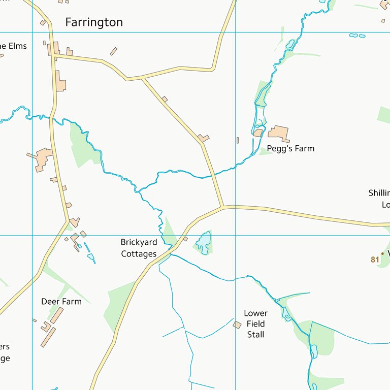 Dorset (ST81) Map by UK Topographic Maps | Avenza Maps