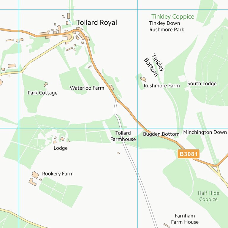 Dorset (ST91) Map by UK Topographic Maps | Avenza Maps