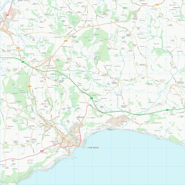 Dorset (SY39) Map by UK Topographic Maps | Avenza Maps