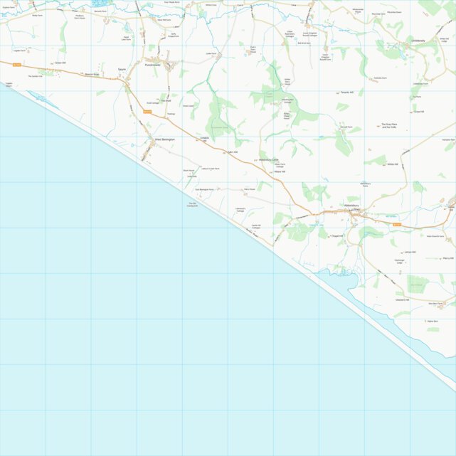 Dorset (SY58) Map by UK Topographic Maps | Avenza Maps