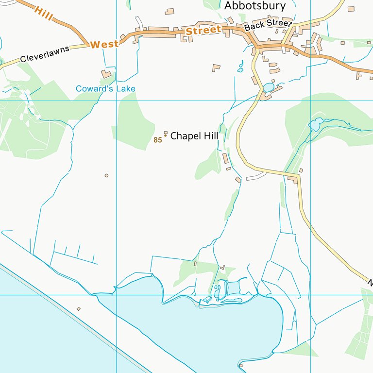 Dorset (SY58) Map by UK Topographic Maps | Avenza Maps