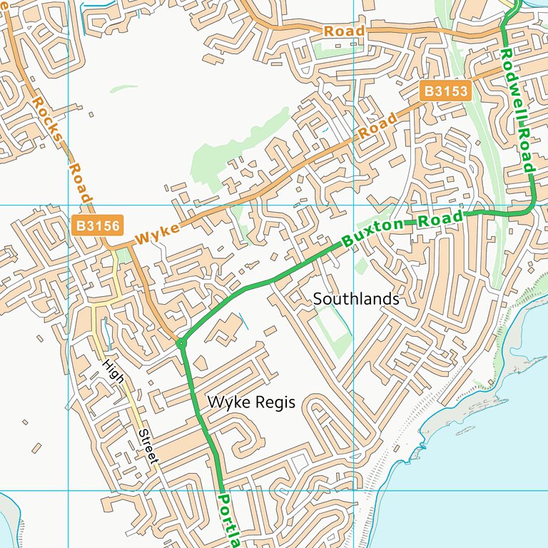 Dorset (SY67) Map by UK Topographic Maps | Avenza Maps