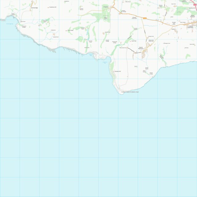 Dorset (SY97) Map by UK Topographic Maps | Avenza Maps