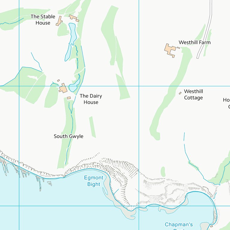 Dorset (SY97) Map by UK Topographic Maps | Avenza Maps