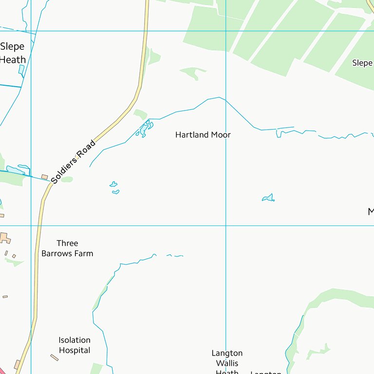 Dorset (SY98) Map by UK Topographic Maps | Avenza Maps