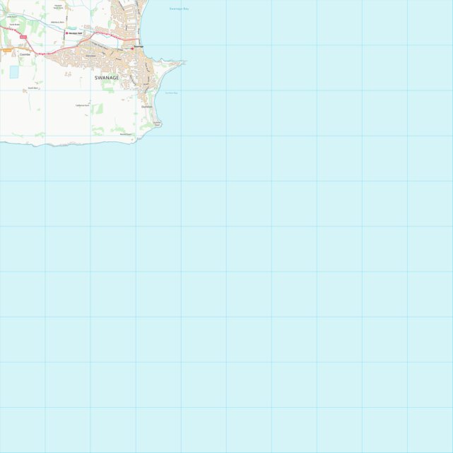 Dorset (SZ07) Map by UK Topographic Maps | Avenza Maps