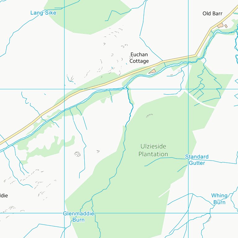 Dumfries and Galloway (NS70) Map by UK Topographic Maps | Avenza Maps