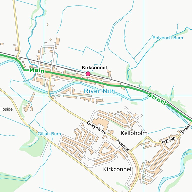 Dumfries and Galloway (NS71) Map by UK Topographic Maps | Avenza Maps