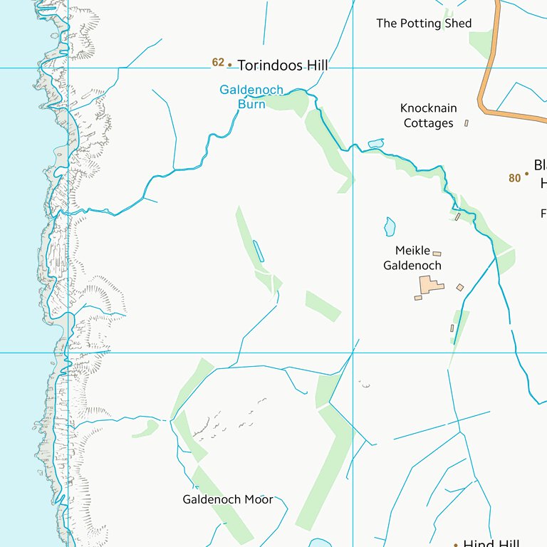 Dumfries and Galloway (NW96) Map by UK Topographic Maps | Avenza Maps