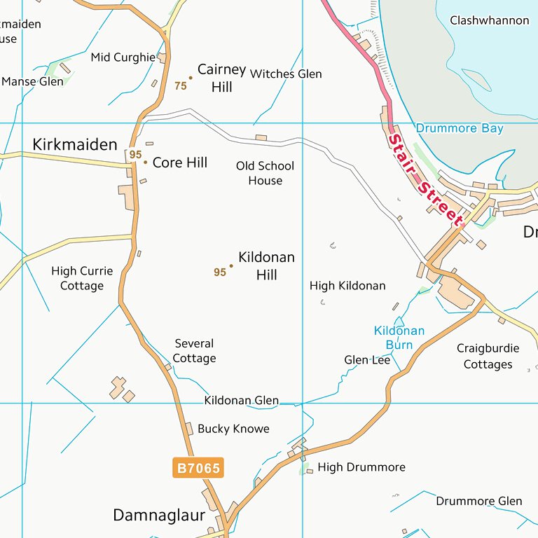 Dumfries and Galloway (NX13) Map by UK Topographic Maps | Avenza Maps