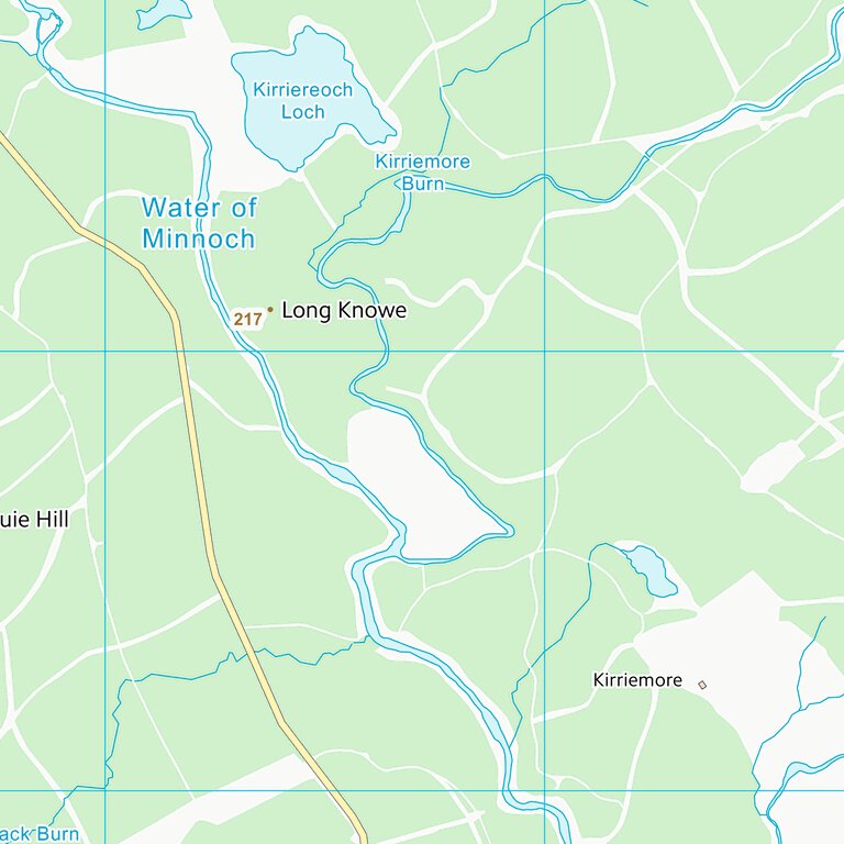 Dumfries and Galloway (NX38) Map by UK Topographic Maps | Avenza Maps