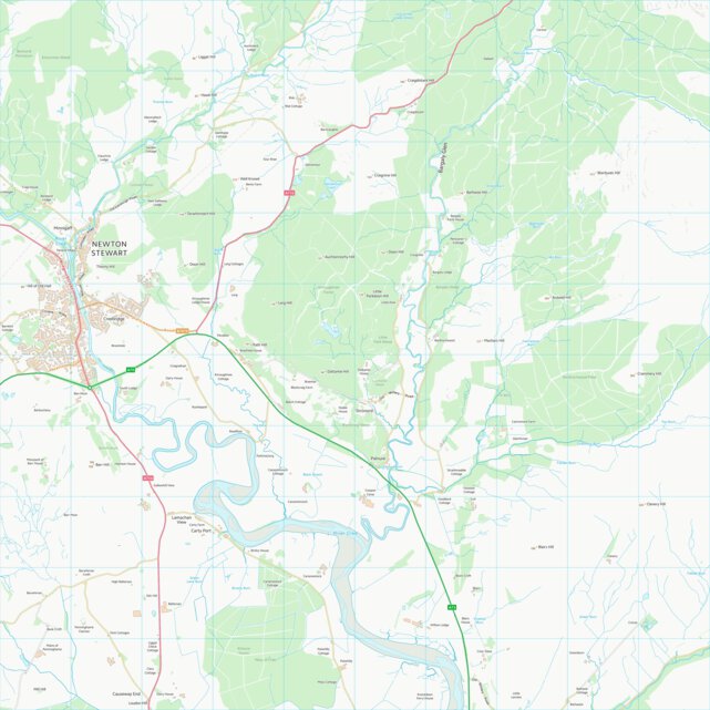 Dumfries and Galloway (NX46) Map by UK Topographic Maps | Avenza Maps
