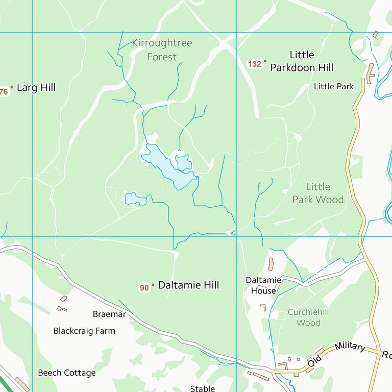 Dumfries and Galloway (NX46) Map by UK Topographic Maps | Avenza Maps