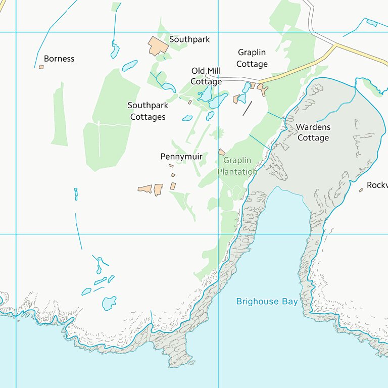 Dumfries and Galloway (NX64) Map by UK Topographic Maps | Avenza Maps