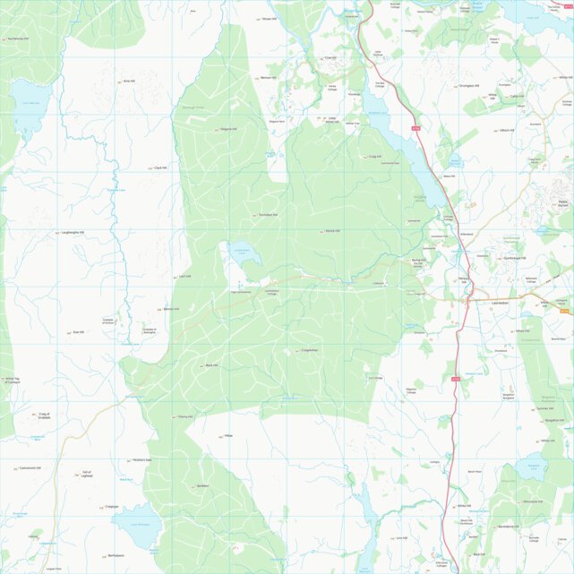 Dumfries and Galloway (NX66) Map by UK Topographic Maps | Avenza Maps