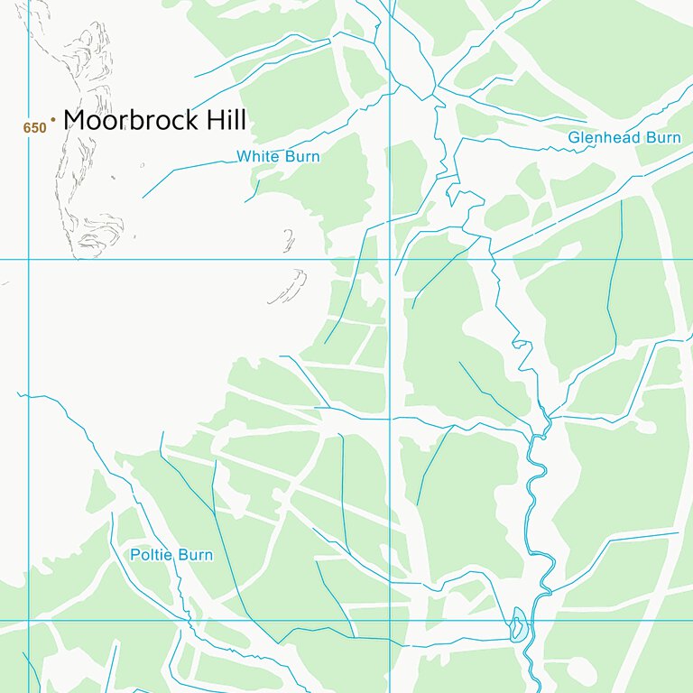 Dumfries and Galloway (NX69) Map by UK Topographic Maps | Avenza Maps